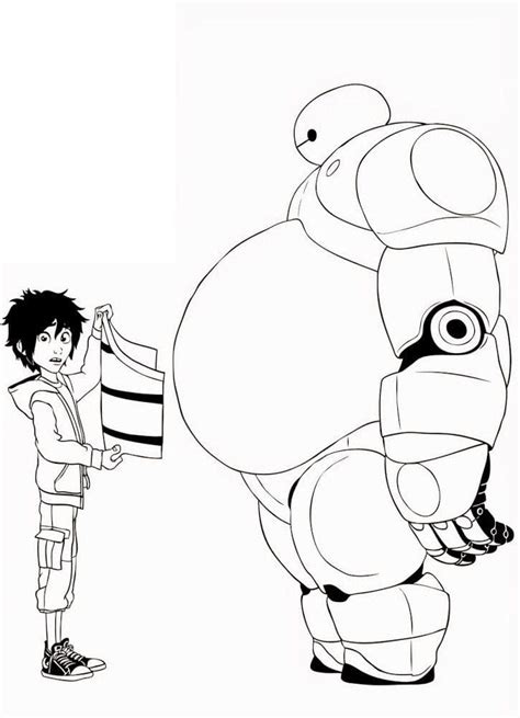 Big Hero 6 Hiro Coloring Page