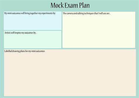 Mock Exam Outcomes Photography With Miss Wilson