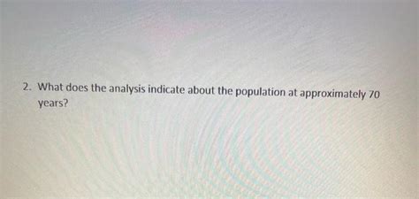 Solved Instructions Use The Logistic Equation To Analyze
