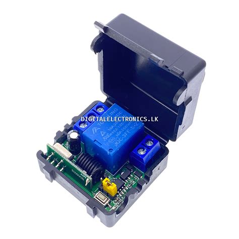 1 Way Rf Remote With Relay Board Digitalelectronicslk