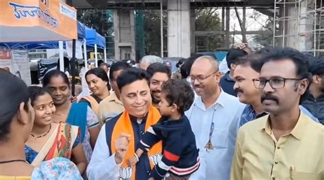 Met A Curious Young Visitor Of Pm Ayushman Bharat Camp In Pune Few Days