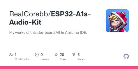 Github Realcorebbesp32 A1s Audio Kit My Works Of This Dev Boardall