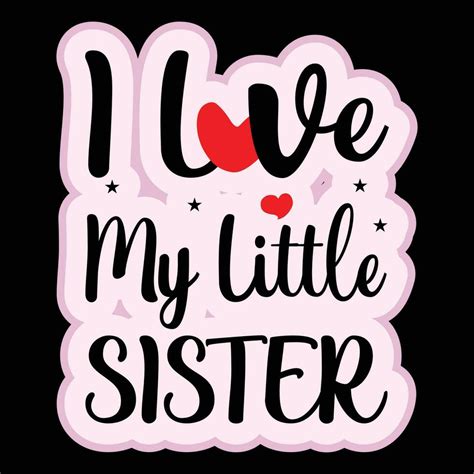 Love My Sister Clip Art