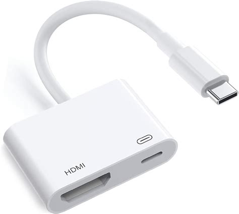 [apple Mfi Certified] Lightning To Hdmi Adapter For Iphone Digital Av Audio Dongle