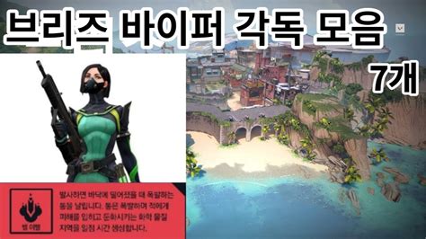 [발로란트] 브리즈 바이퍼 각독 모음 Youtube