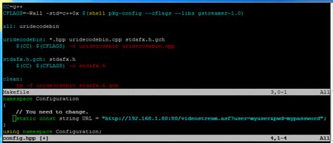 raspberry pi programming video record from foscam ip camera with gstreamer 1 0 in c