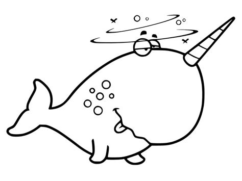 Coloriage Narval à Imprimer Sur Coloriageenfant Com