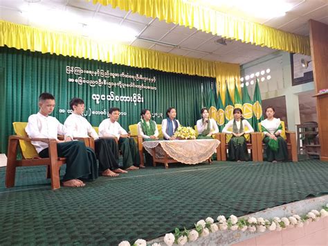 Myanmarnationalpost တောင်ဥက္ကလာပမြို့နယ် အမှတ် ၂ အခြေခံပညာအထက်တန်းကျောင်း၌ လူငယ်စကားဝိုင်း ဆ