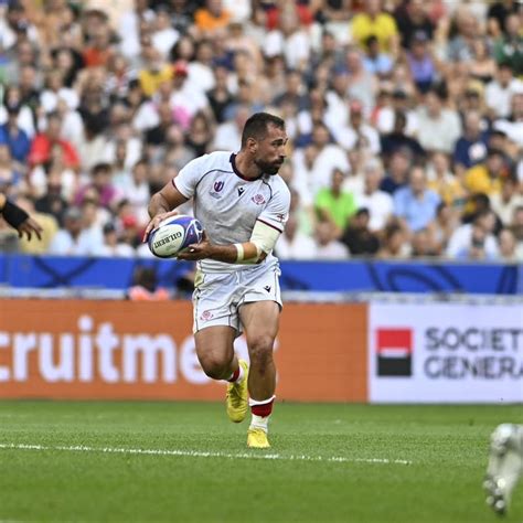 Macron რაგბის ეროვნული ნაკრების სათამაშო მაისური 2023 წლის მსოფლიო თასი ზომა X Large Veli