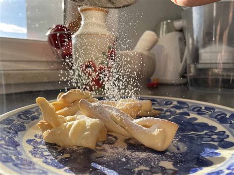 Polish Angel Wings Cookies