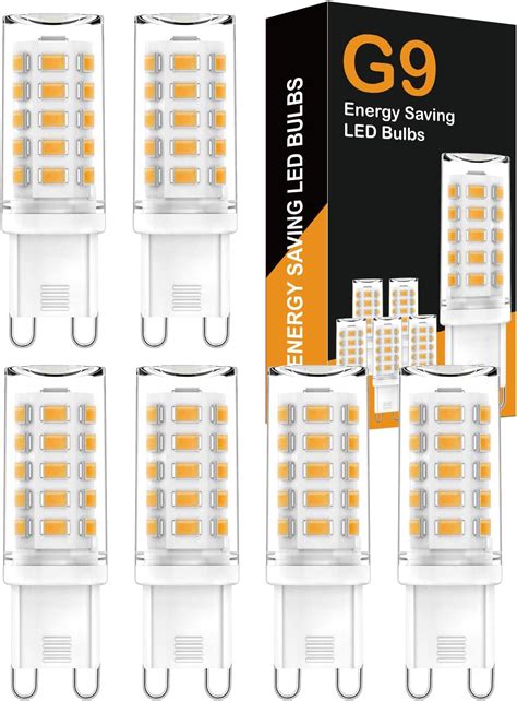 G9 Dimmable Led Bulb 6w Warm White 3000k 60w Halogen Bulb Replacement