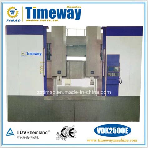 Double Column CNC Vertical Lathe Machine China Lathe And Vertical Lathe