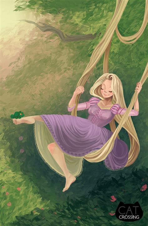 The Swing Disney Art Disney Princess Art Disney Artists