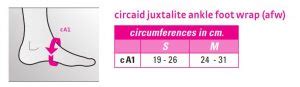 Medi Circaid Juxta Lite Standard Ankle Foot Wrap Sunmed Choice