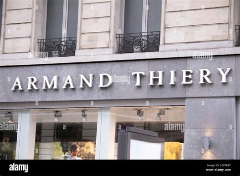 A Shop Sign Of Arnaud Thiery On April 30 2020 In Paris Francephoto