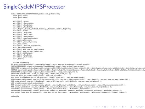 project single cyclemips processor verilog pdf computing