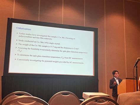 Sahil Pradhan On Linkedin Im Delighted To Share My Recent Experience At The Aps March Meeting