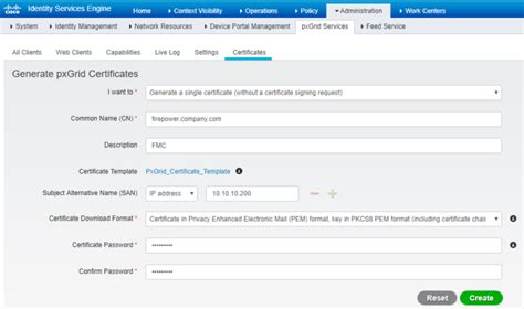 Cisco ISE PxGrid Setup With FirePOWER FINKOTEK
