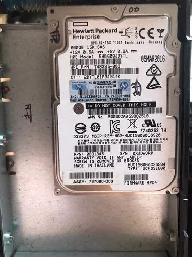 Hard Drive 600gb Server Hdd At ₹ 14000piece In Mumbai Id 2852825701130