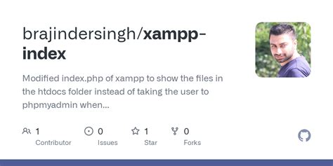 Github Brajindersingh Xampp Index Modified Index Php Of Xampp To