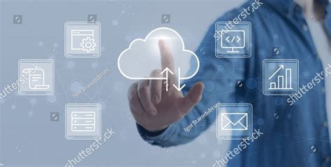 Big Data And Analytics Visualization Technology With Database Storage Cloud Technology File Data