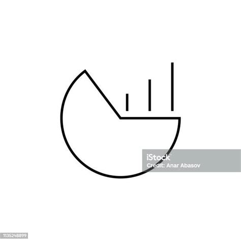 금융 파이 차트 라인 아이콘입니다 모바일 개념 및 웹 응용 프로그램에 대 한 차트 아이콘의 요소입니다 얇은 라인 금융 파이 차트 아이콘은 웹 및 모바일에 사용할 수 있습니다