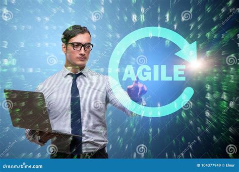 The Concept Of Agile Software Development Stock Image Image Of Deployment Iterative 104377949