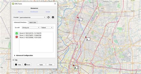 The Shortest Path And The Fastest Path Between Two Location By Using