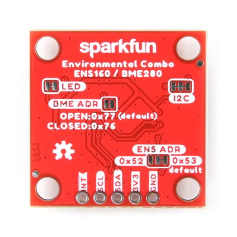 Sparkfun Environmental Combo Breakout Ens160bme280 Qwiic Robotshop
