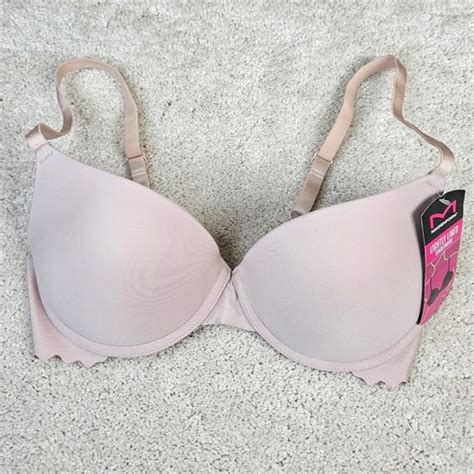 Maidenform Lightly Lined Underwire T Shirt Bra Size 34c Beige Everyday