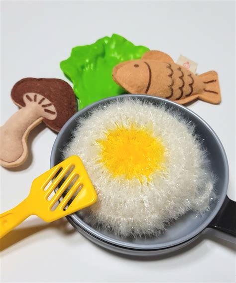 2개6900원 3개8800원 4개10600원 달걀 계란 후라이 프라이 수세미 아크릴 에이블리