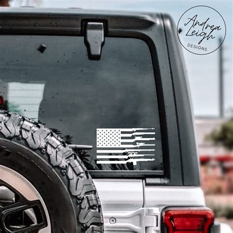 2nd Amendment American Flag Decal Andrea Leigh Designs