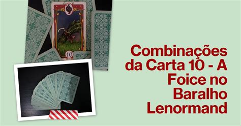 Carta A Foice Combinações Braincp