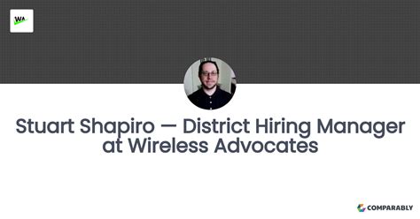 Stuart Shapiro — District Hiring Manager At Wireless Advocates Comparably