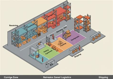 Warehouse Diagram Stock Illustrations 3236 Warehouse Diagram Stock