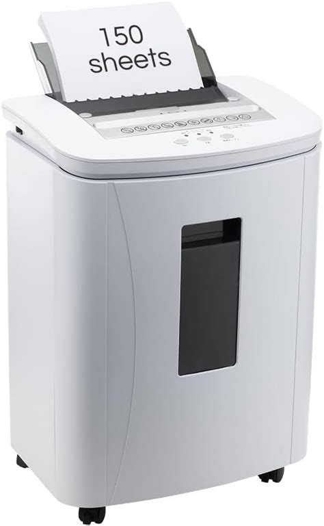 Kitnery 150 Sheet Auto Feed Paper Shredder High Security