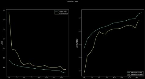 The Training And Validation Loss And Accuracy Graph Download Scientific Diagram
