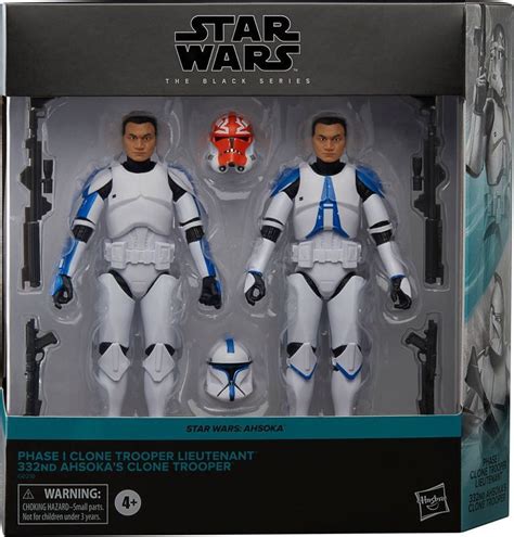 Phase 1 Clone Trooper Lieutenant And 332nd Clone Trooper Star Wars Blac
