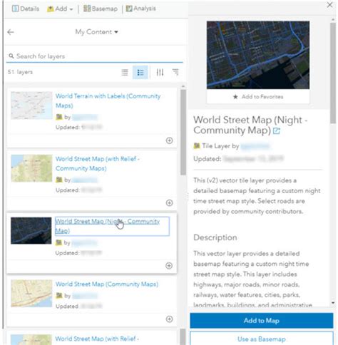 use esri vector basemaps—arcgis data appliance documentation