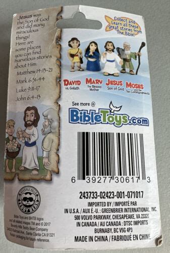 Bible Toys Real Stories From The Bible Jesus Toy And Box Great For Any Collection 4632385922