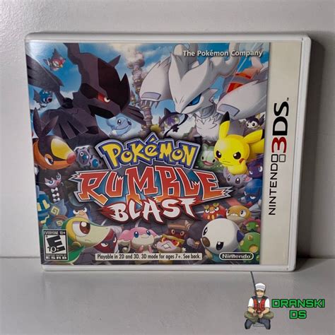 Pokemon Rumble Blast 3ds Shopee Brasil
