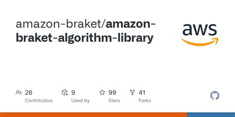 Github Amazon Braketamazon Braket Algorithm Library