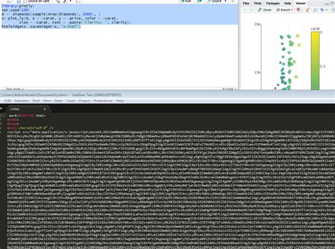 Html File Saved By Savewidget Can Not Be Recognised By Browser Plotly R Plotly Community Forum
