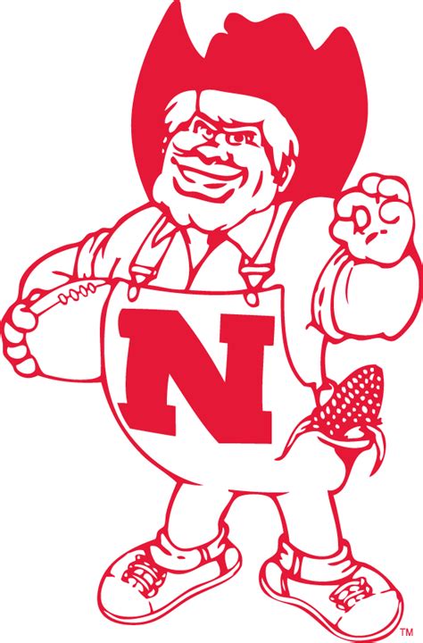 Nebraska Cornhuskers Mascot Logo Ncaa Division I N R Ncaa N R