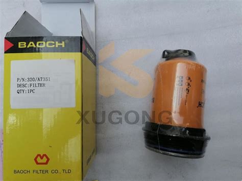Excavator Tractor Parts Diesel Engine Fuel Water Separator Filter
