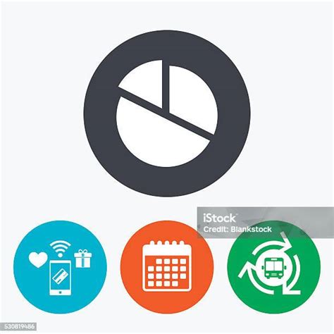 원형 차트 그래프 표시 아이콘을 클릭합니다 다이어그램 버튼을 클릭합니다 그래프에 대한 스톡 벡터 아트 및 기타 이미지 그래프 기업 재무와 산업 기하 도형 Istock