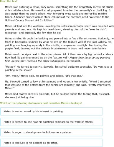 Ixl Draw Inferences From Literary Texts 7th Grade Language Arts