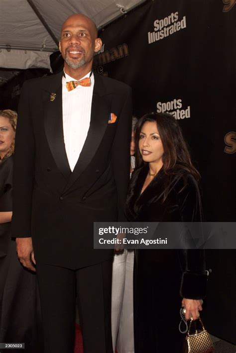 Kareem Abdul Jabbar With Wife Lana At Sports Illustrateds Sportsman News Photo Getty Images