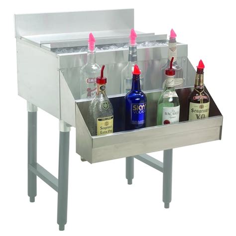 Advance Tabco Underbar Basics Add On Speed Rail Single Tier Heavy Duty