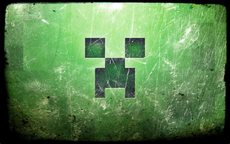 Minecraft Creeper Desktop Backgrounds Wallpaper Cave